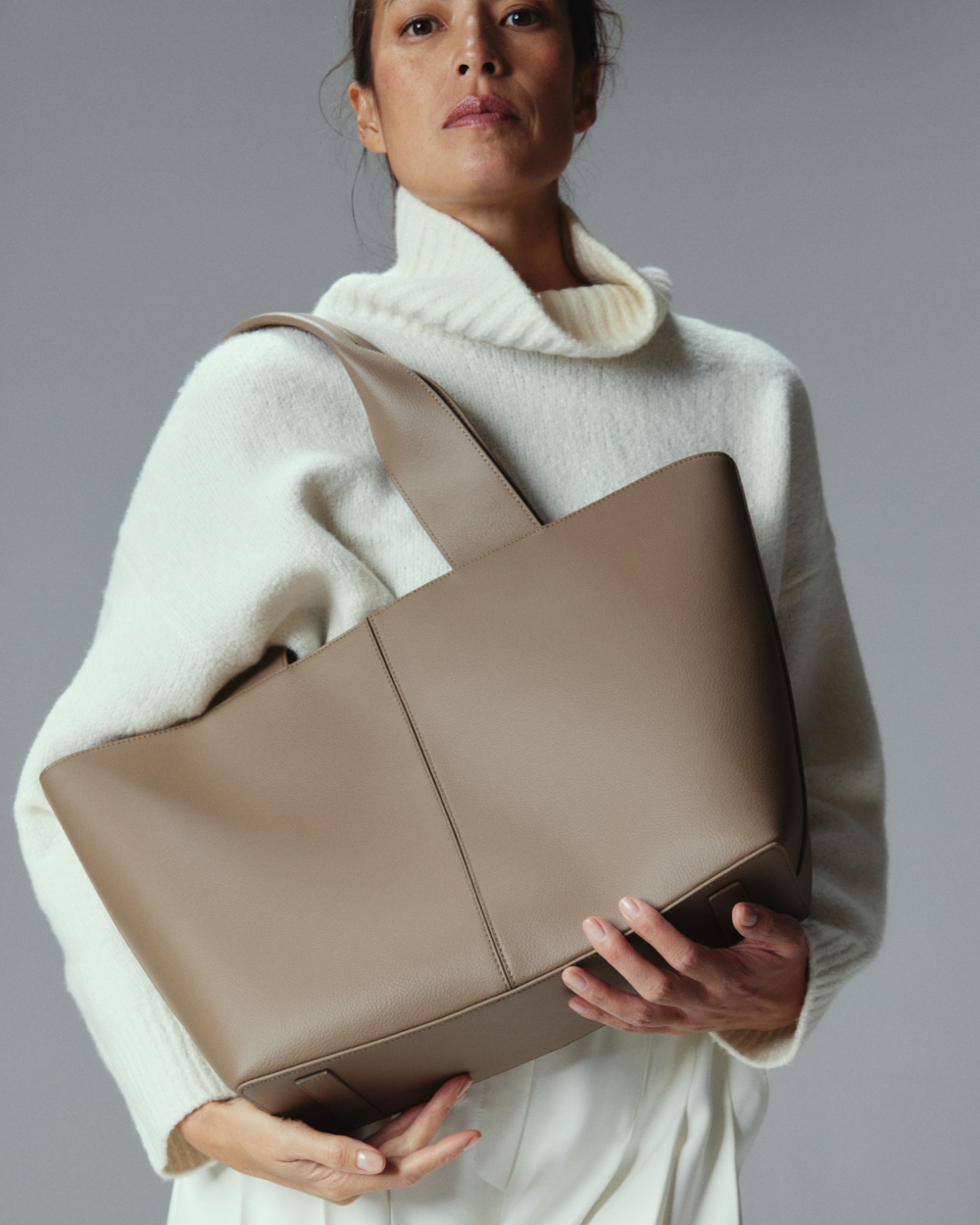 Lafayette Tote Taupe – Freja New York